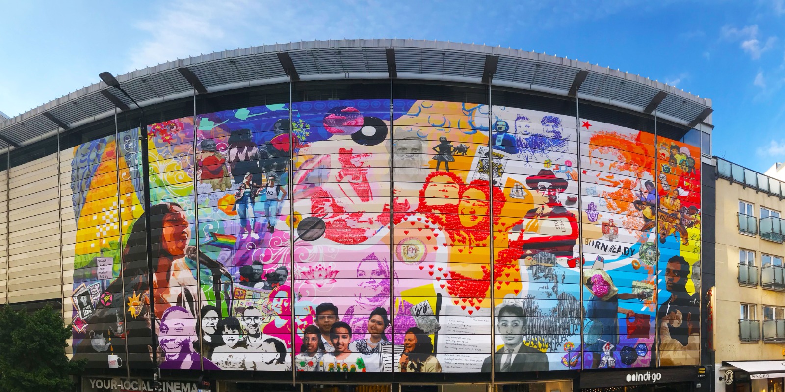 Culture for a Changing City Community Mural - Rich Mix